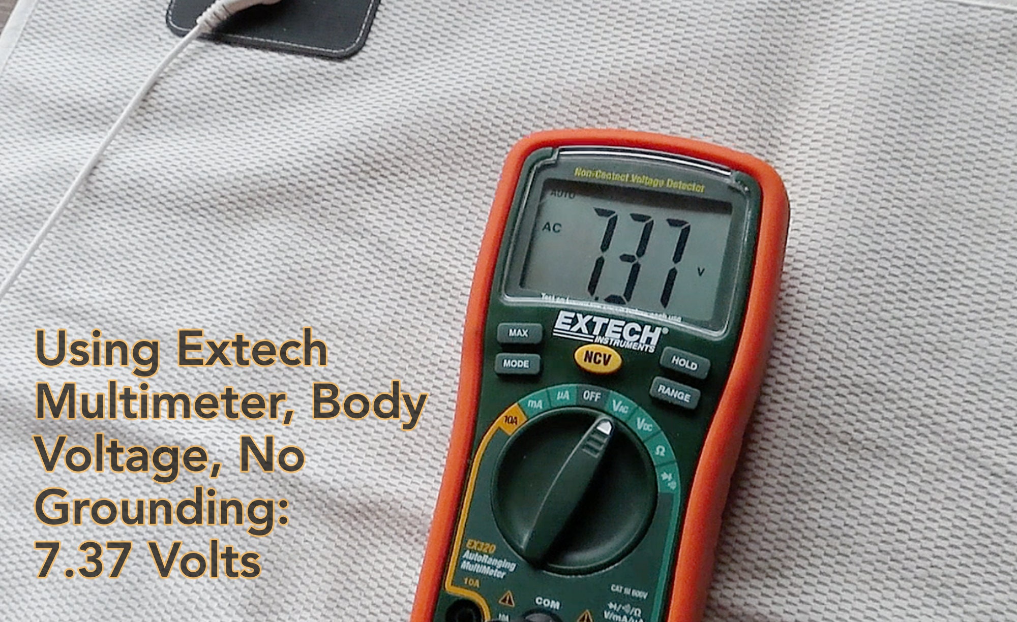 Earthing Pad Grounding Mat ORGANIC COTTON and Silver. Soft, Natural ...