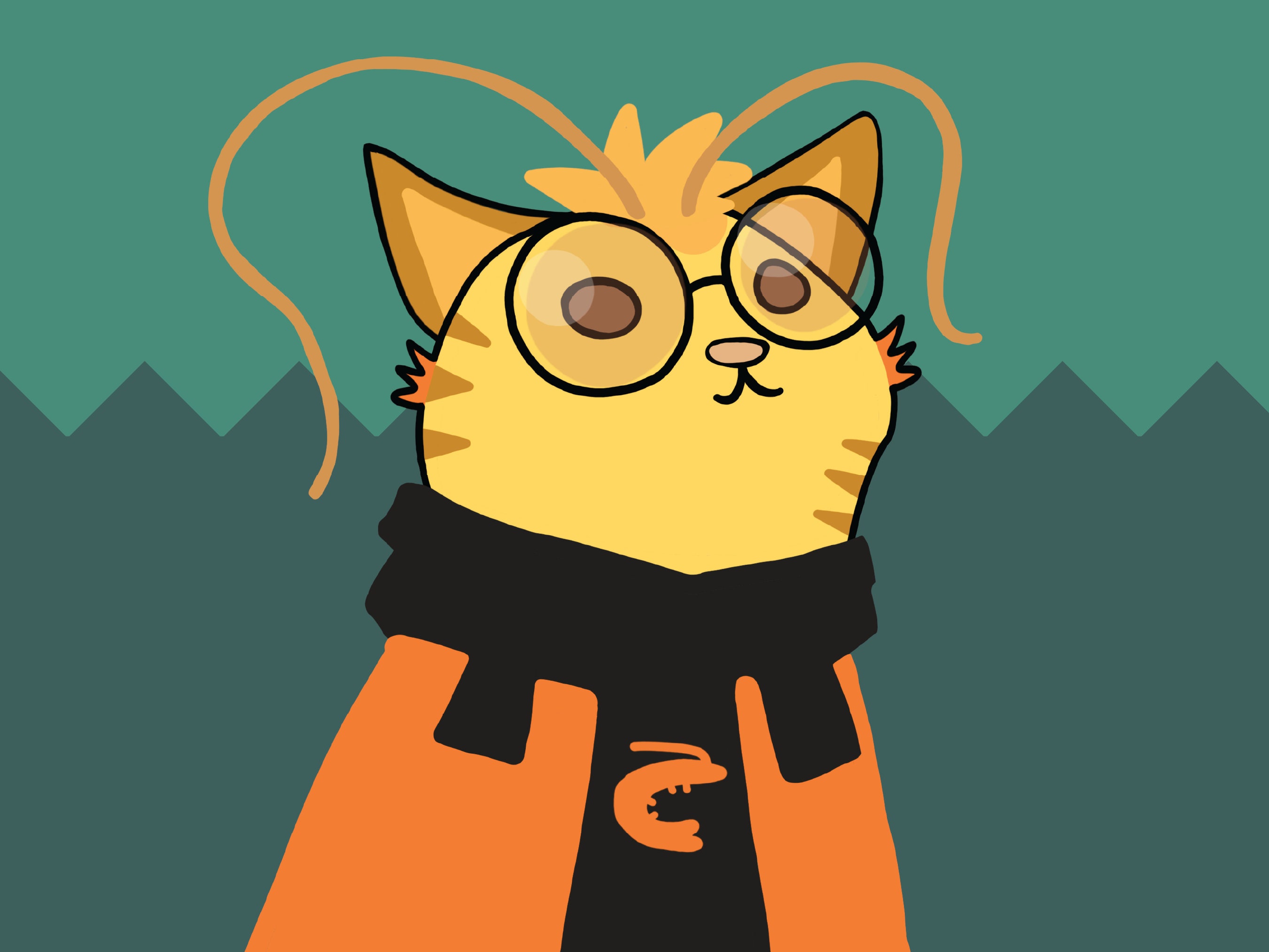 Custom Popcat Pngtuber / Vtuber / GIF / Emote Digital Artwork ...