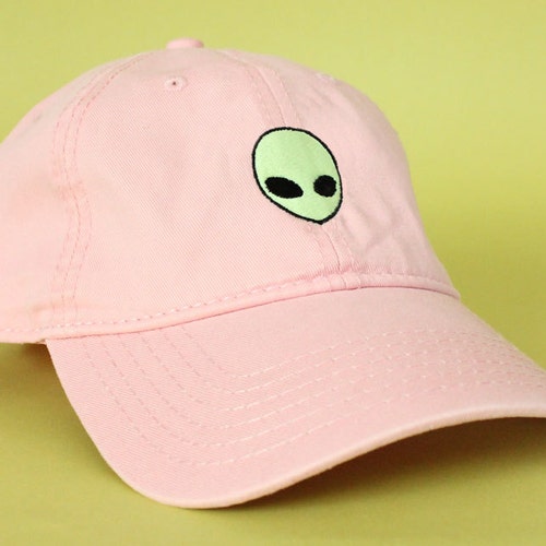 NEW Glow in the Dark Alien Head Baseball Hat Dad Hat Low - Etsy
