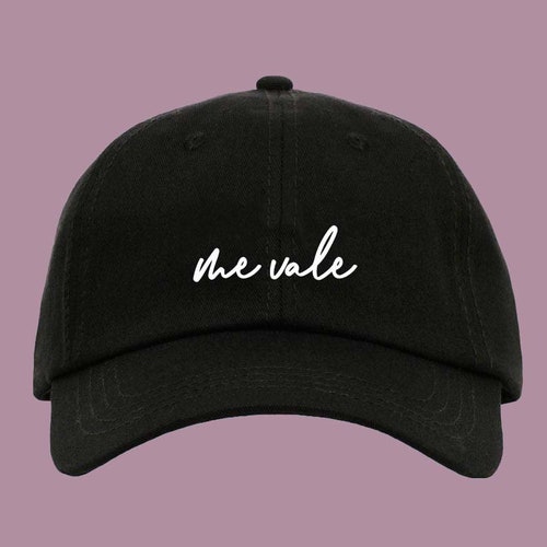 ME VALE Dad Hat Embroidered Baseball Cap Low Profile Custom - Etsy