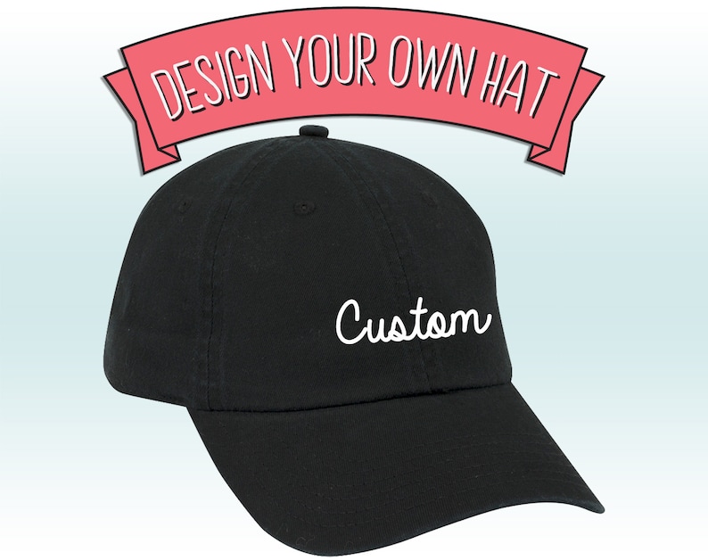 Personalized Custom Embroidered Printed Dad Hat Design Your - Etsy