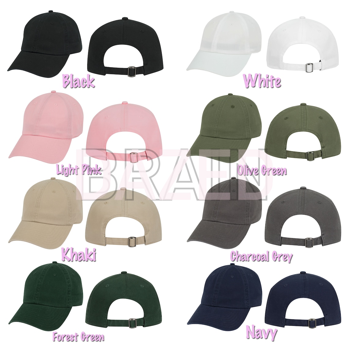 Personalized Custom Embroidered Printed Dad Hat Design Your - Etsy