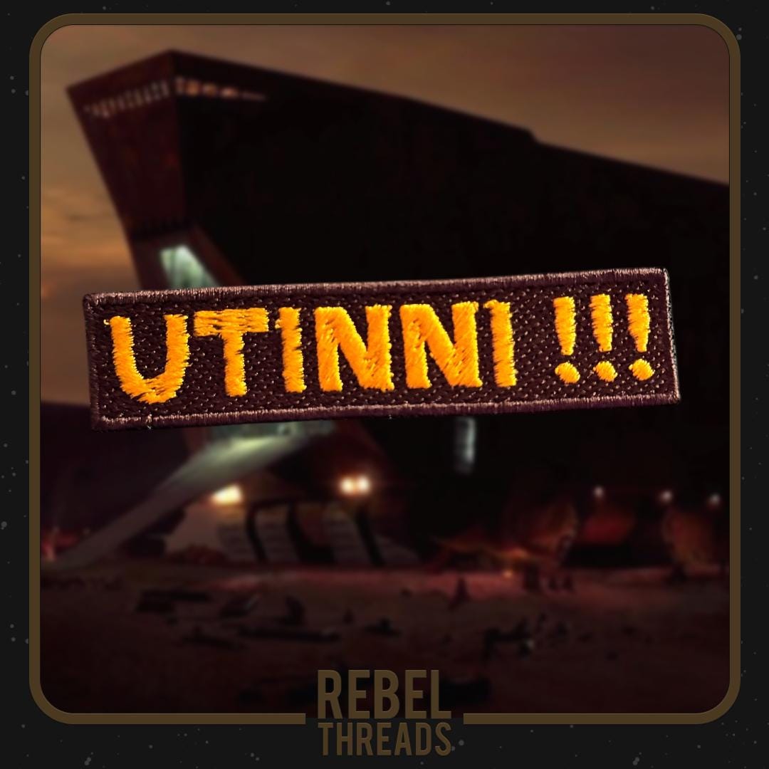 Jawa - Utinni !!! Patch - Etsy