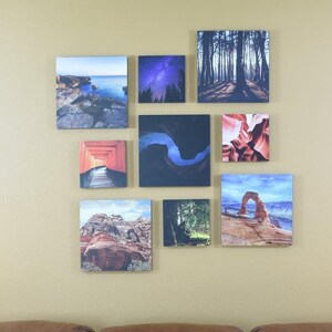 Custom Photo Tile, Set of Three Photo Tiles - Etsy