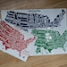 USA Decal Sticker Travel Map for Rv's and Campers - Etsy