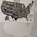 USA Magnet - Travel Map for Rv's and Campers - Etsy