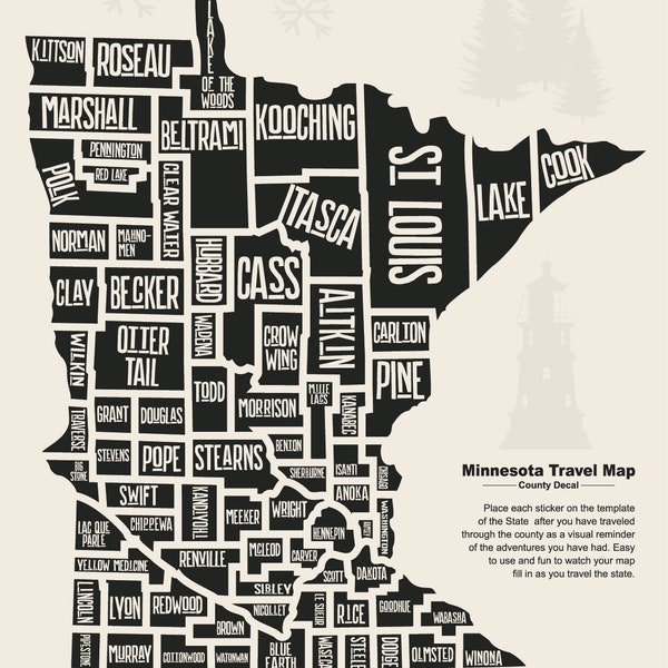 Minnesota Decal - Etsy