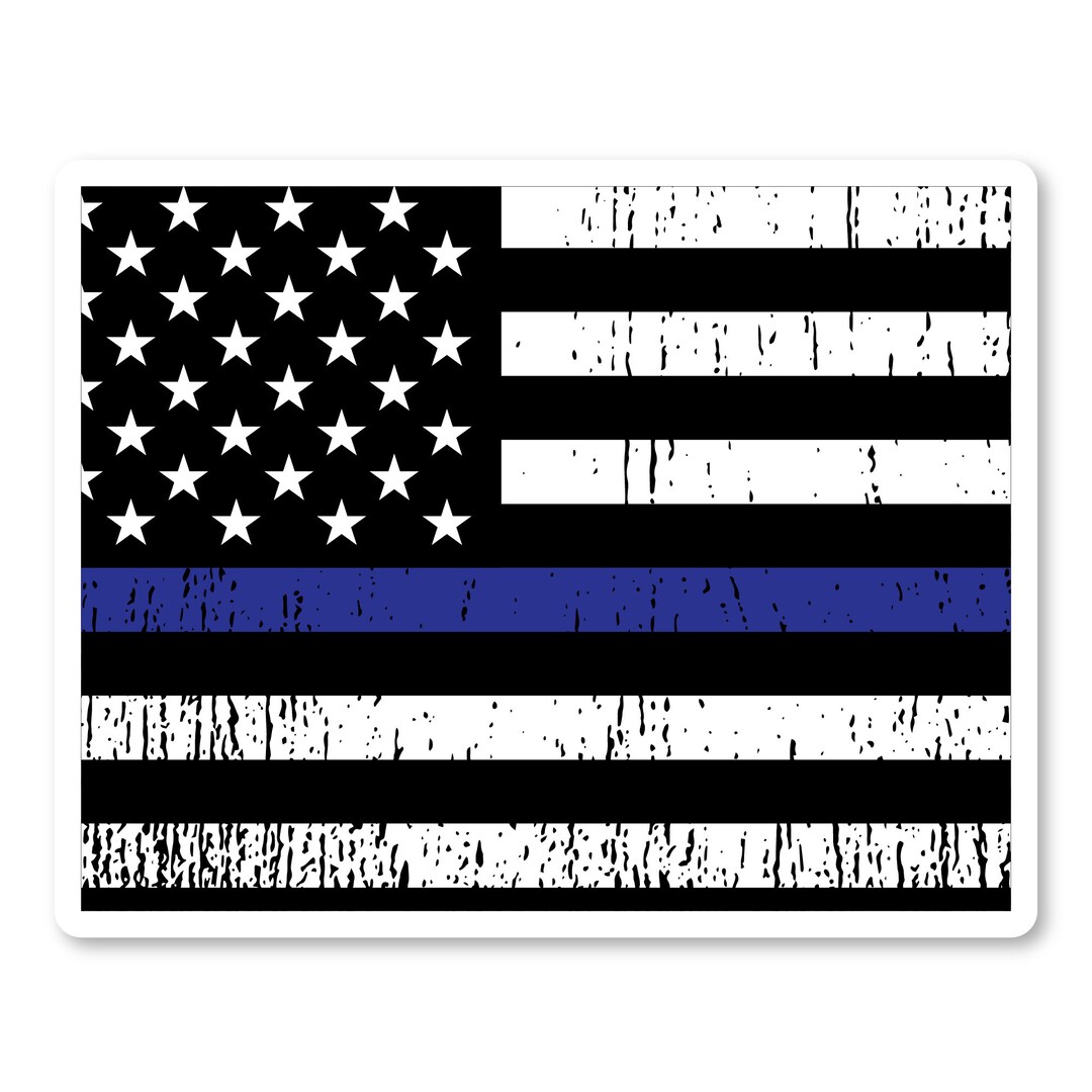 State of Colorado Thin Blue Line Decal - Etsy