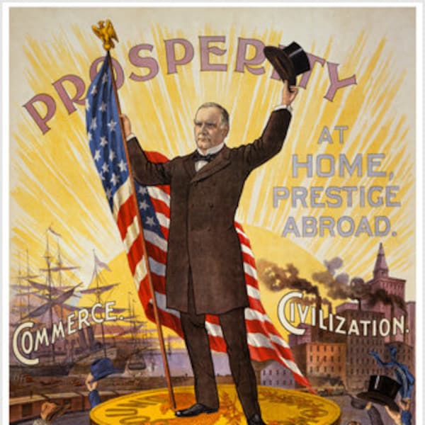 President Mckinley - Etsy