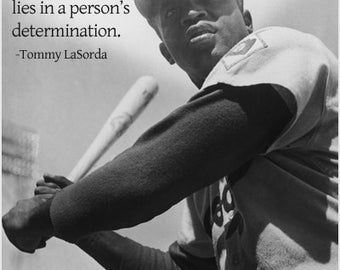 Jackie Robinson Poster Print - Etsy