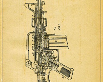 Ar 15 Blueprint - Etsy