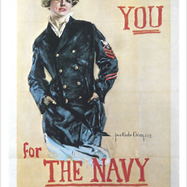 Women in the Navy Poster - Etsy