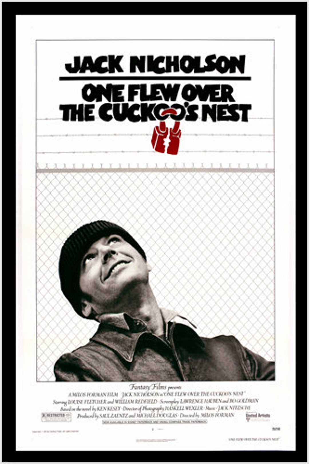 1975 American Psychological Comedy-drama Film One Flew Over the Cuckoo ...