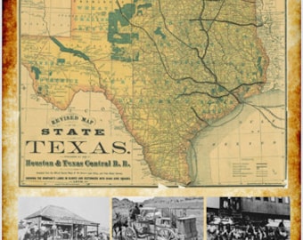 Republic of Texas Poster - Etsy