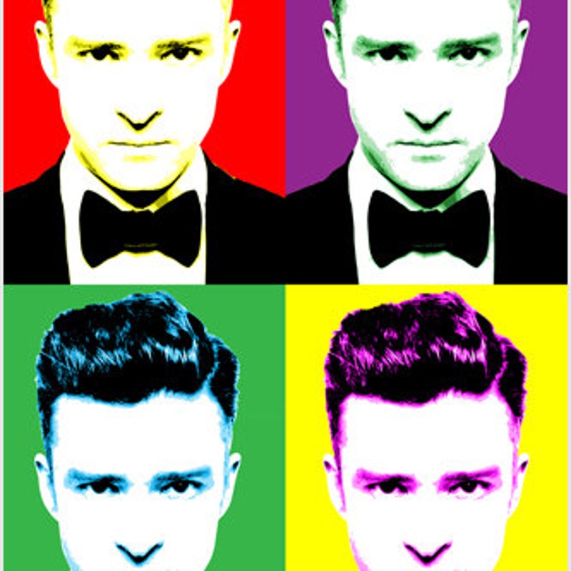 Justin Timberlake Poster - Etsy