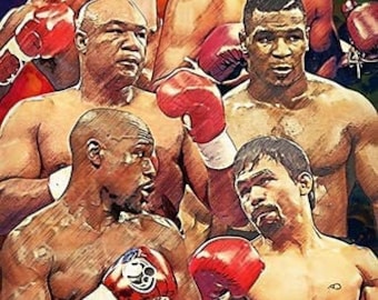 Boston an Artistic Collage - Etsy