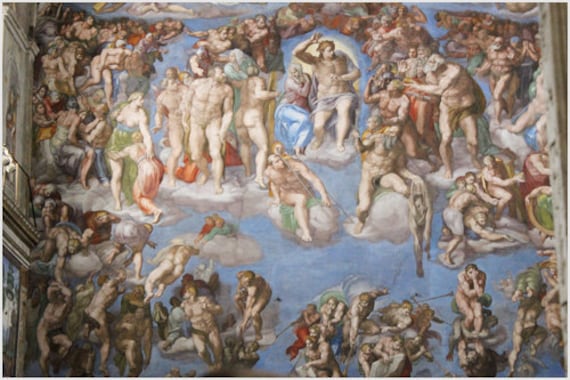 Renaissance Art Paintings Michelangelo
