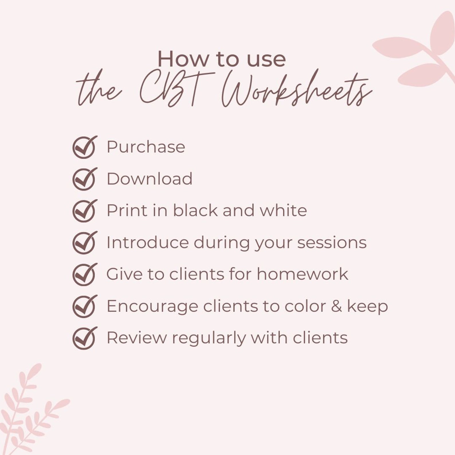 CBT Worksheet Behavioral Activation Worksheet Bundle With Mindfulness ...