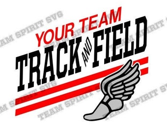 Track and Field Svg Track Team Shirt Design Download File DXF - Etsy