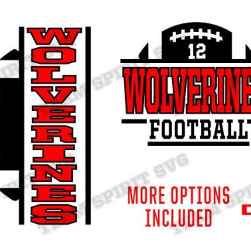 Wolverines Football SVG Football Family Download Files DXF - Etsy