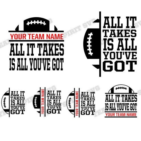 Football Rivalry Svg - Etsy