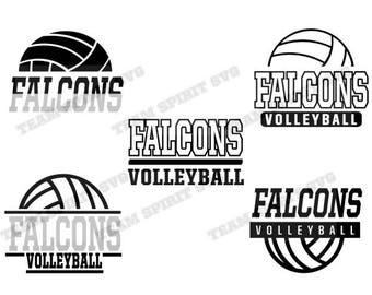 Falcons Volleyball - Etsy