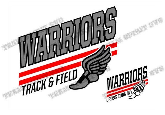 Warriors Track SVG Cross Country SVG Track and Field Download | Etsy