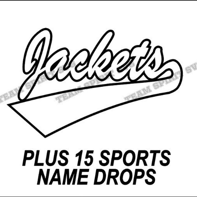 Jackets Svg - Etsy