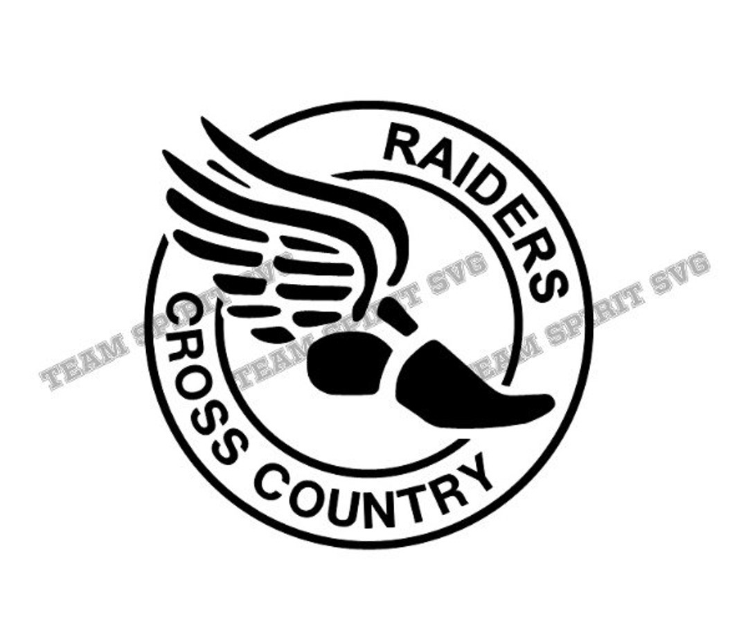 Raiders Cross Country Download File - SVG, DXF, EPS, Silhouette Studio ...