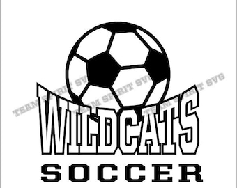 Wildcats Volleyball SVG Download Files DXF EPS Silhouette | Etsy