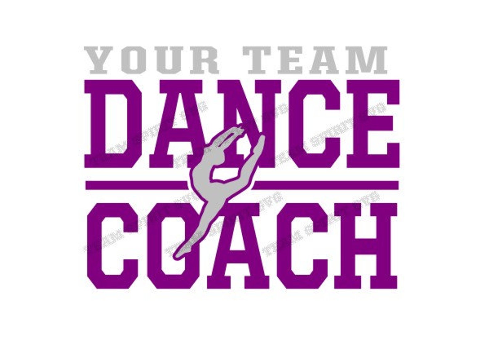 Dance Coach SVG Coach Png Svg Diy Dance Team Shirt Dance - Etsy