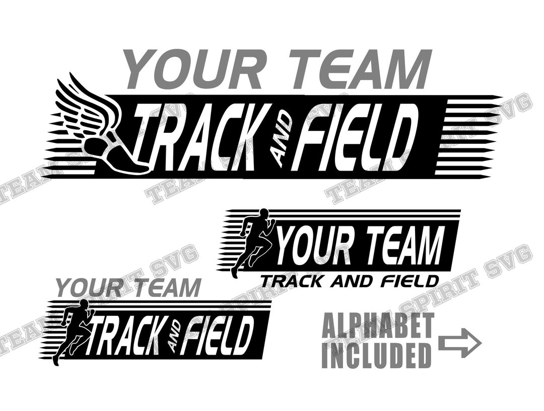 Track and Field Svg Track Team Shirt Design Download File DXF EPS Png ...