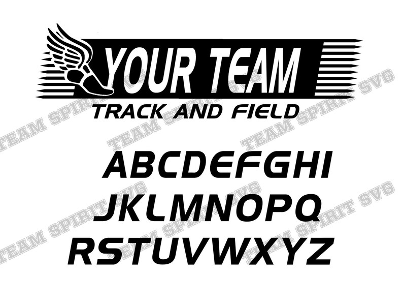 Track and Field Svg Track Team Shirt Design Download File DXF - Etsy