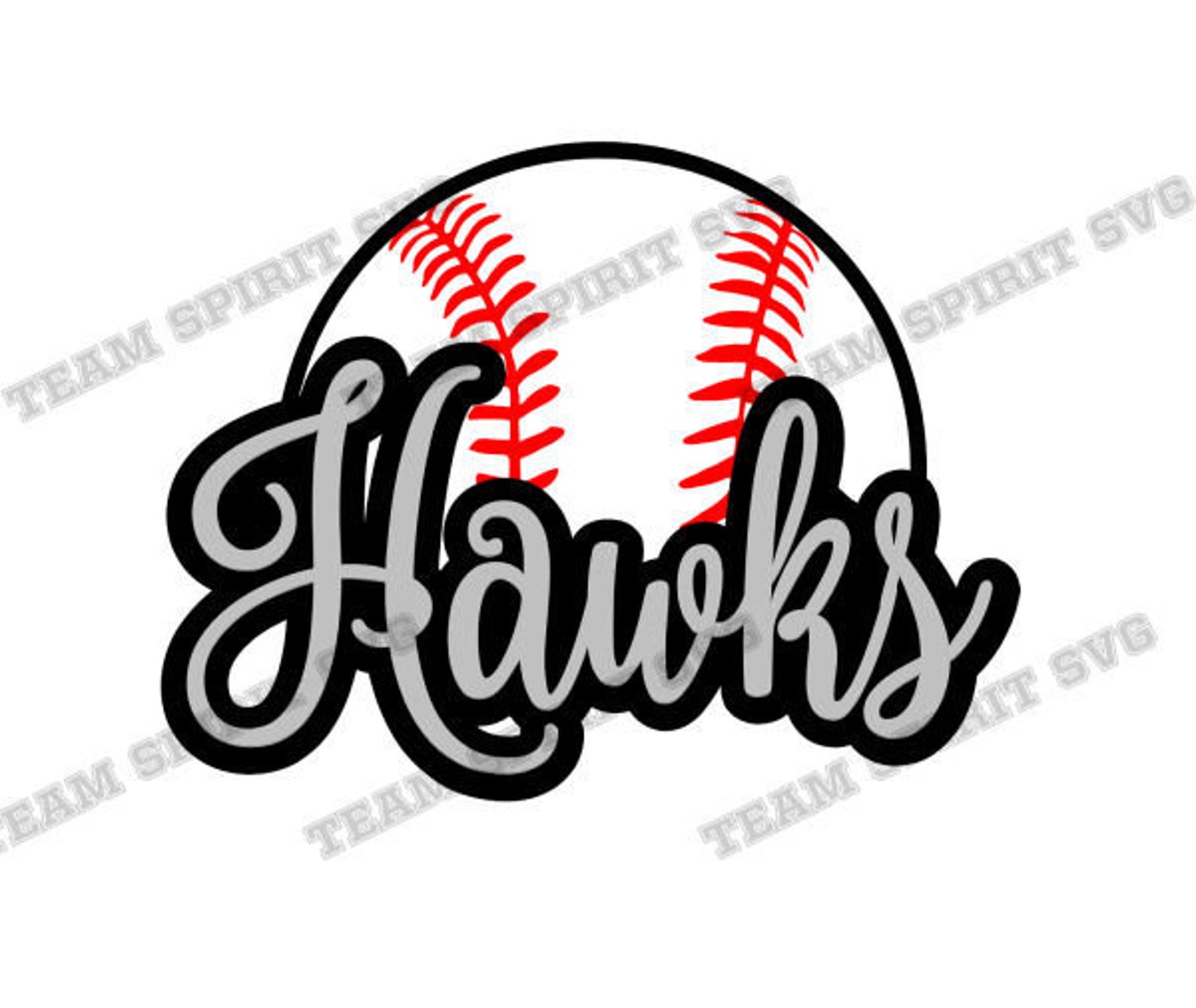 Hawks Baseball SVG Hawks Svg Baseball Laces Download Files Dxf - Etsy