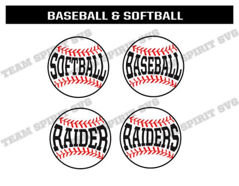Baseball SVG Raiders Svg Baseball Laces Download File Dxf Eps ...