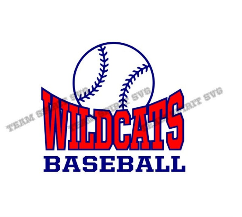 Wildcats Baseball Download Files - SVG, DXF, EPS, Silhouette Studio ...