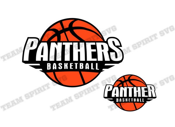 Basketball SVG Panthers Basketball Logo Design Download Files - Etsy