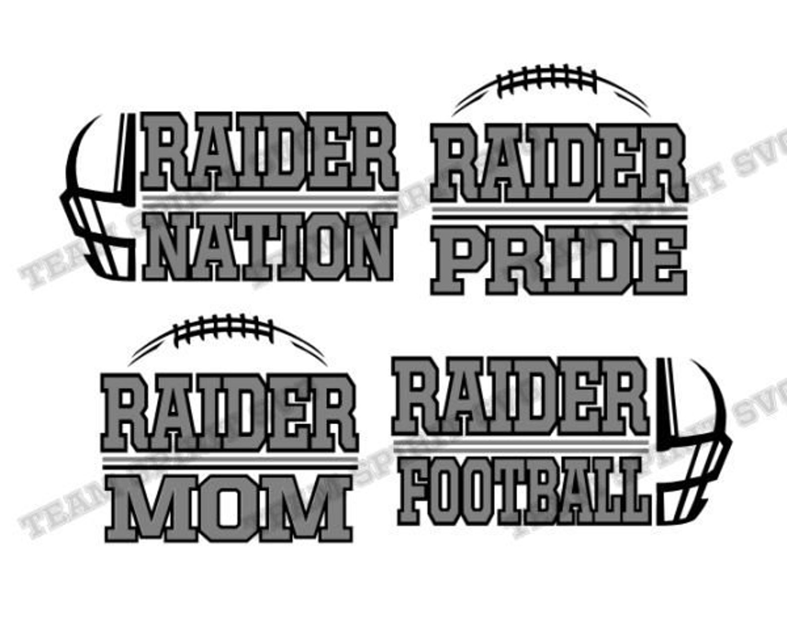 Raider Football SVG Raider Pride Svg Design Download Files DXF EPS ...