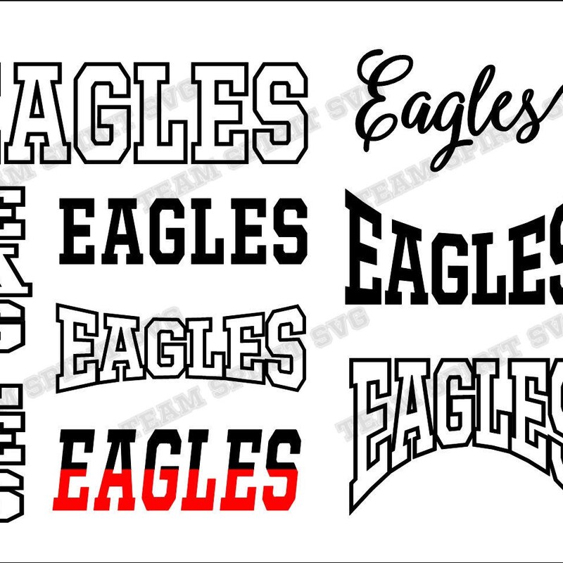 Eagle Mascot Svg - Etsy