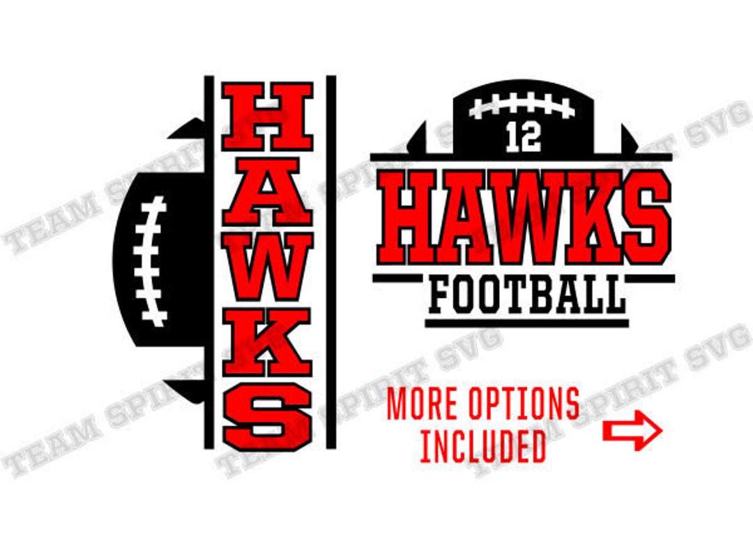 Hawks Football SVG Football Family Download Files - DXF, EPS ...