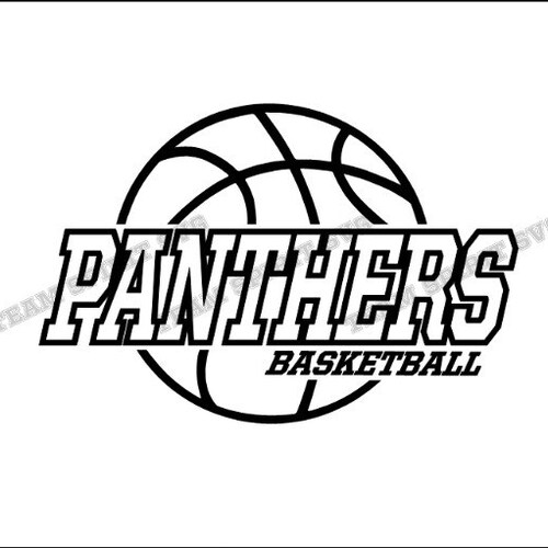 Panthers Svg Ai Png Eps Dxf and Pdf Files Sport Basketball - Etsy