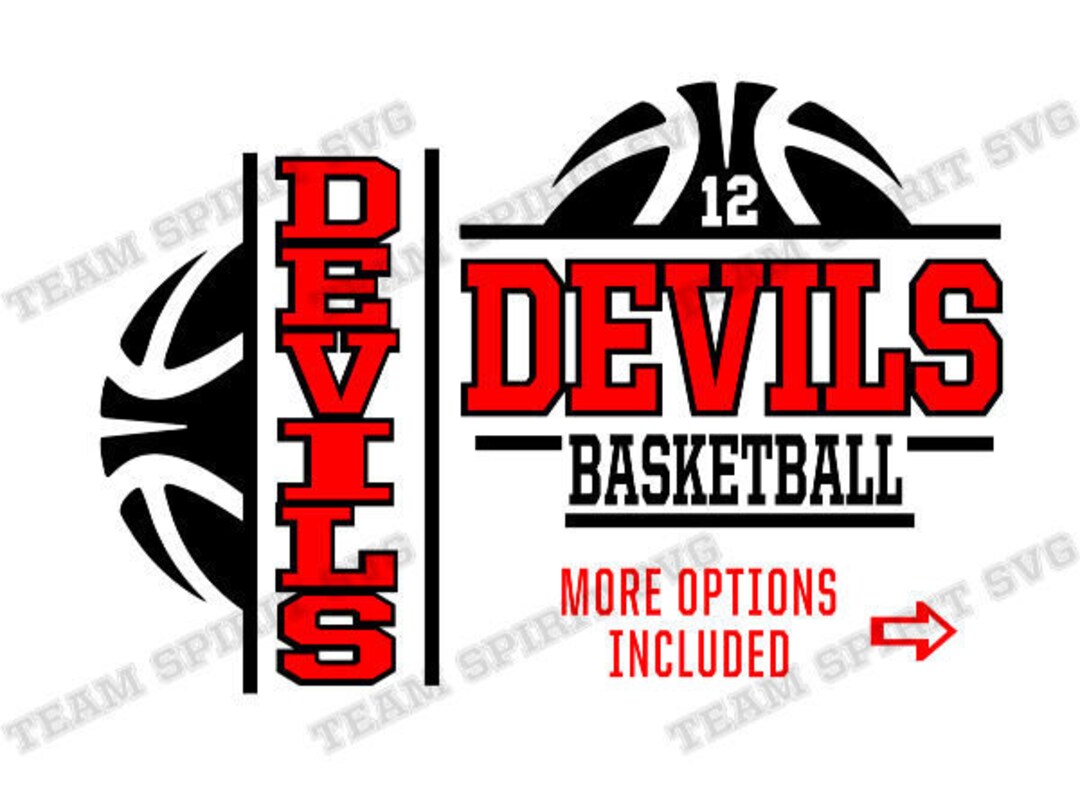 Basketball SVG Devils Basketball Family Download File DXF, EPS ...