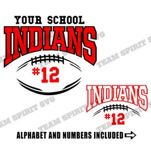 Indian Football SVG Football Outline With Numbers Download File DXF EPS ...