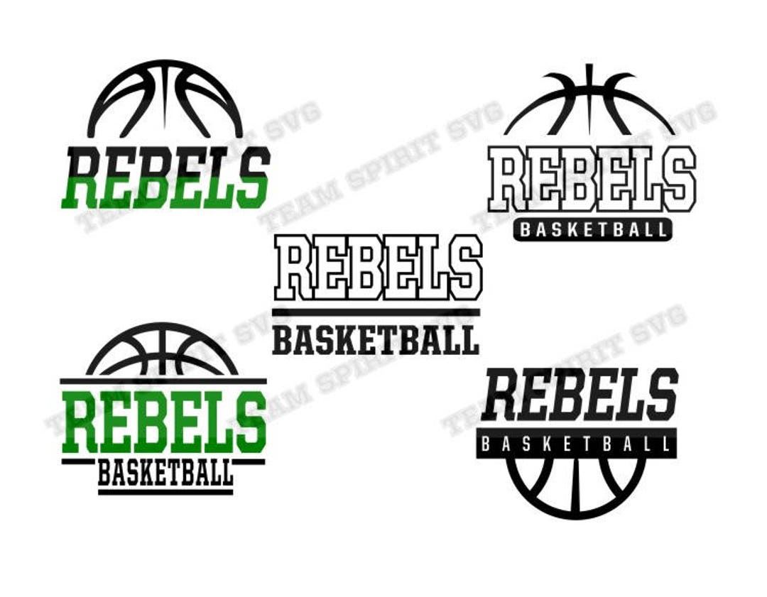 Rebels Basketball Bundle Download Files - SVG, DXF, EPS, Silhouette ...