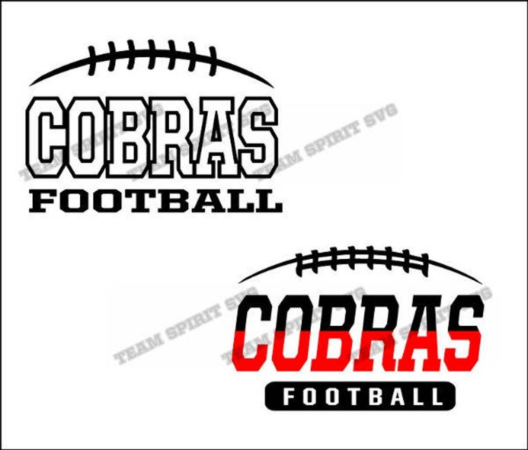 Cobras Football Laces Download Files - SVG, DXF, EPS, Silhouette Studio ...