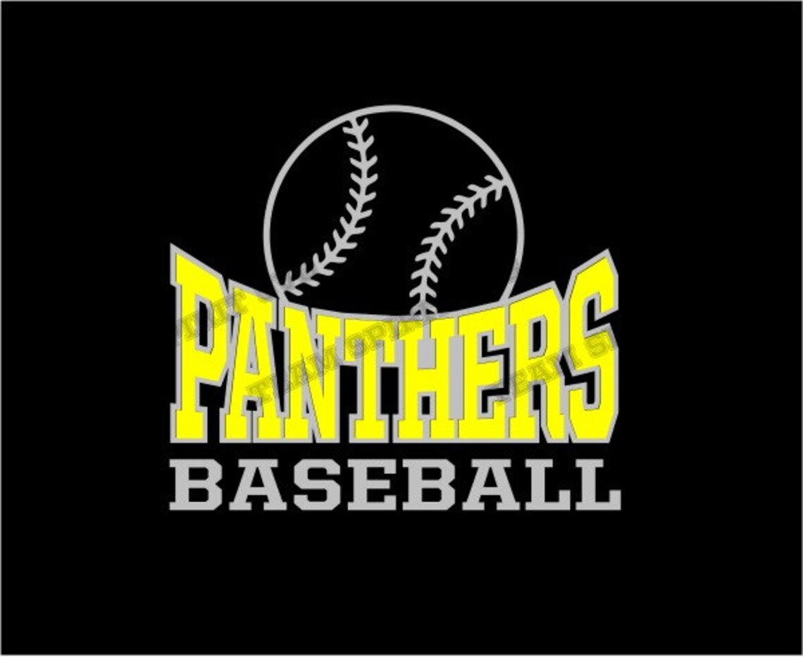 Panthers Baseball Download Files - SVG, DXF, EPS, Silhouette Studio ...