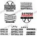 Raiders Baseball SVG Baseball Pack Svg Download File Dxf Eps - Etsy