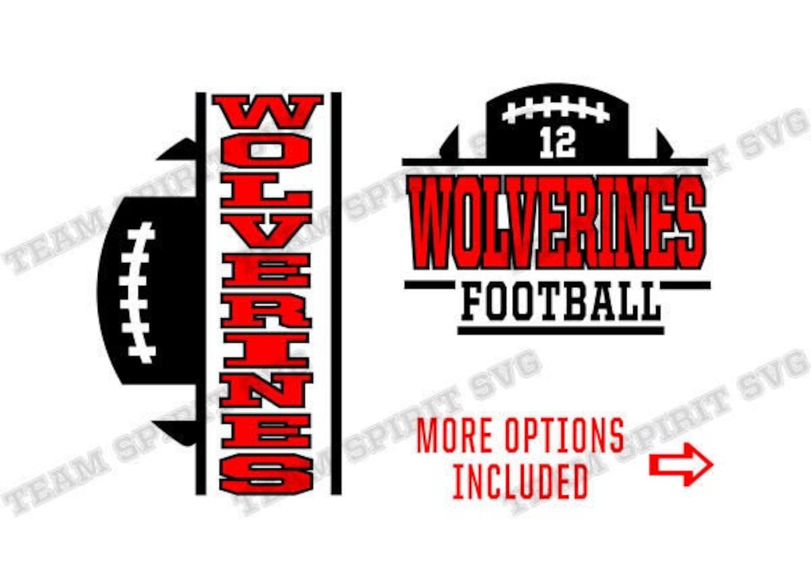 Wolverines Football SVG Football Family Download Files DXF, EPS ...