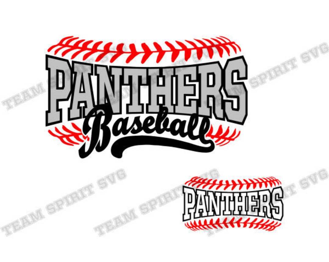Panthers Baseball Svg Baseball Laces Download File Baseball Mom SVG DXF ...