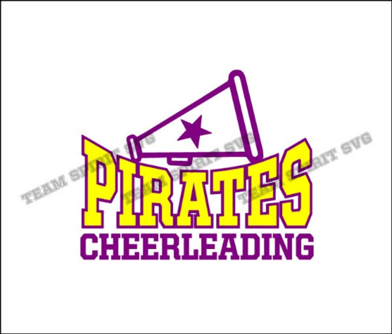 Pirates Cheerleading Download Files SVG DXF EPS | Etsy